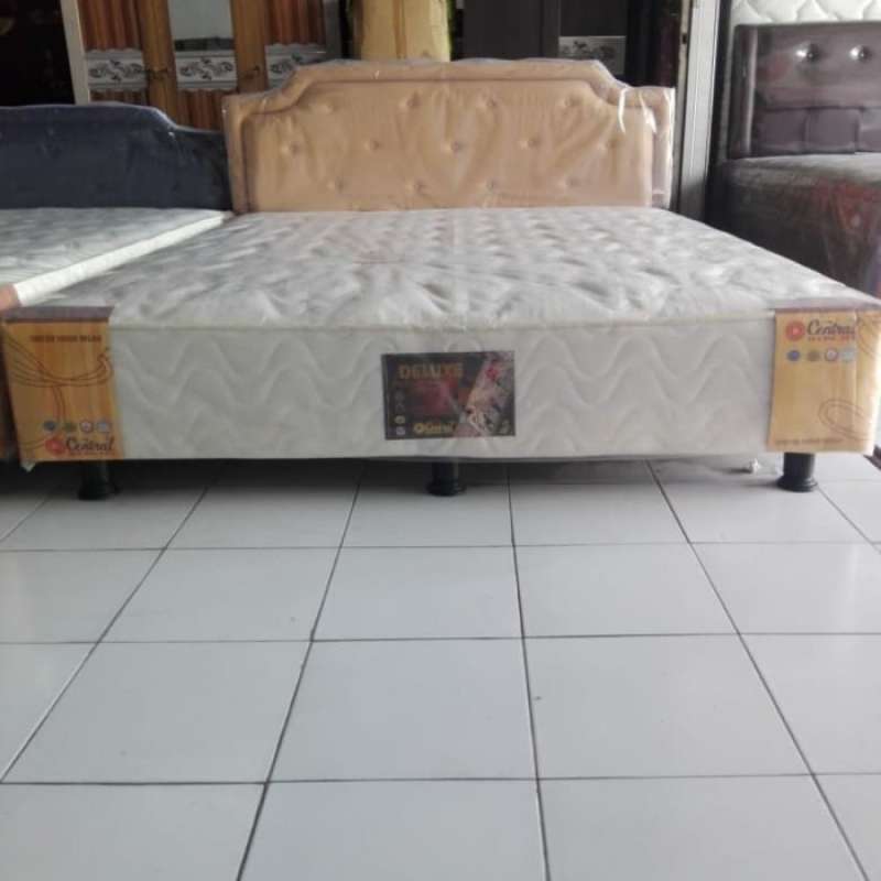 Promo Multibed Matras Spring Bed Central Deluxe 180 X 200 Set Kasur Se ...