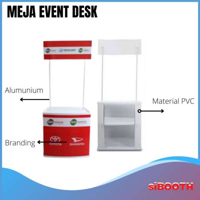 Promo Meja Event / Meja Pameran / Meja Promosi / Eventdesk Diskon 23% ...