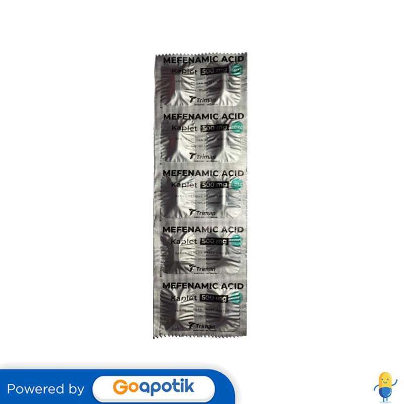 Jual Mefenamic Acid Triman 500 Mg Strip 10 Tablet Di Seller Apotek ...