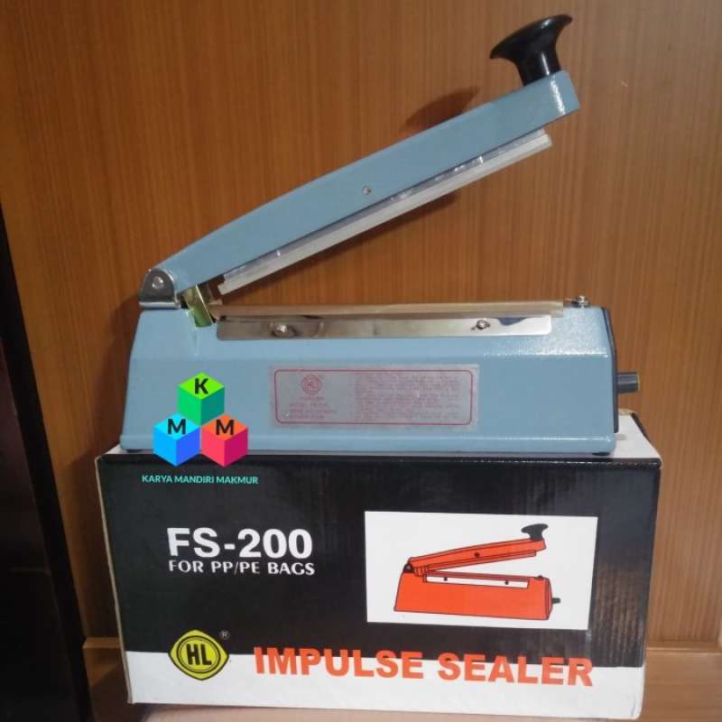 Promo Hand Impulse Sealer Body Alumunium 20Cm ( Trafo Besar ) Fs-200 Al ...