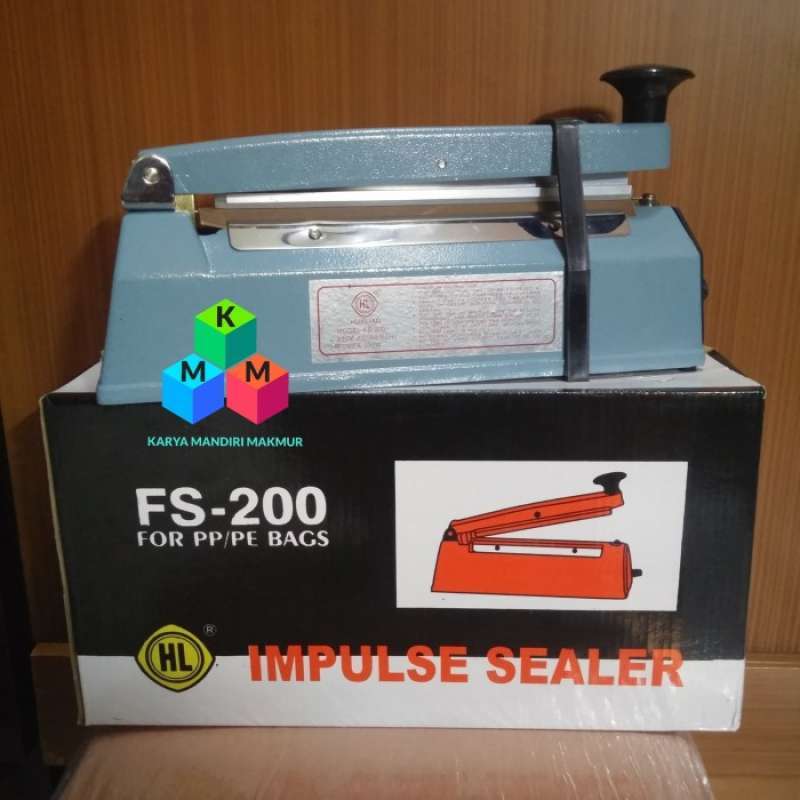 Promo Hand Impulse Sealer Body Alumunium 20Cm ( Trafo Besar ) Fs-200 Al ...