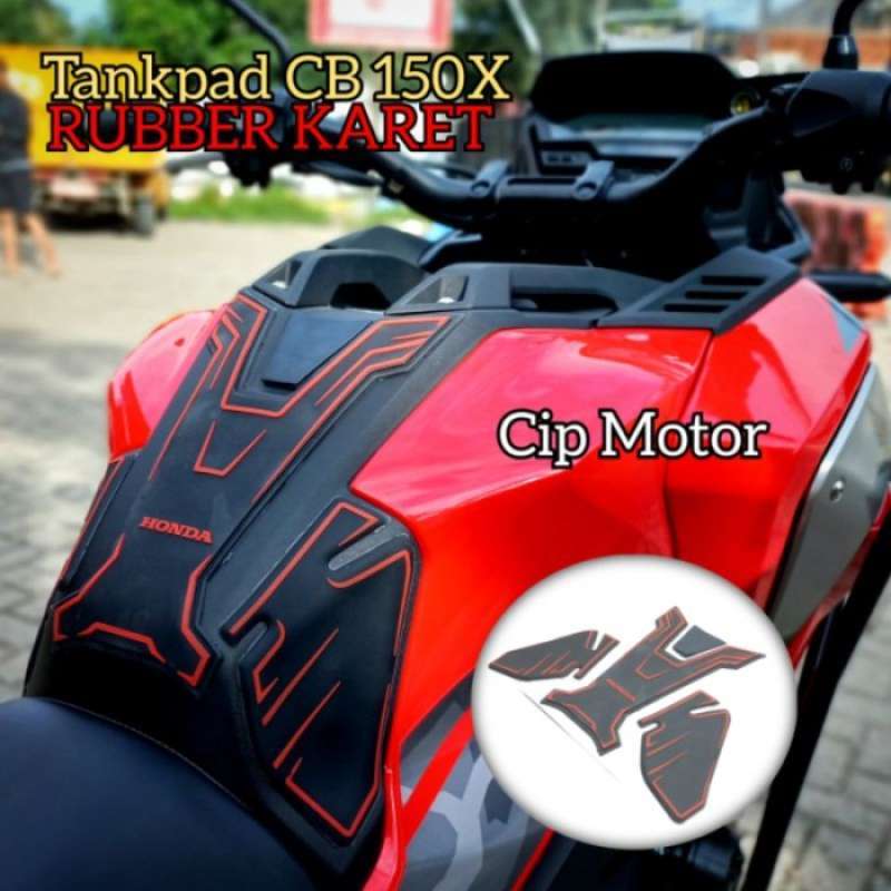 Promo Tankpad Motor Honda Cb150X Cbx150 Bahan Karet Diskon 23% di ...