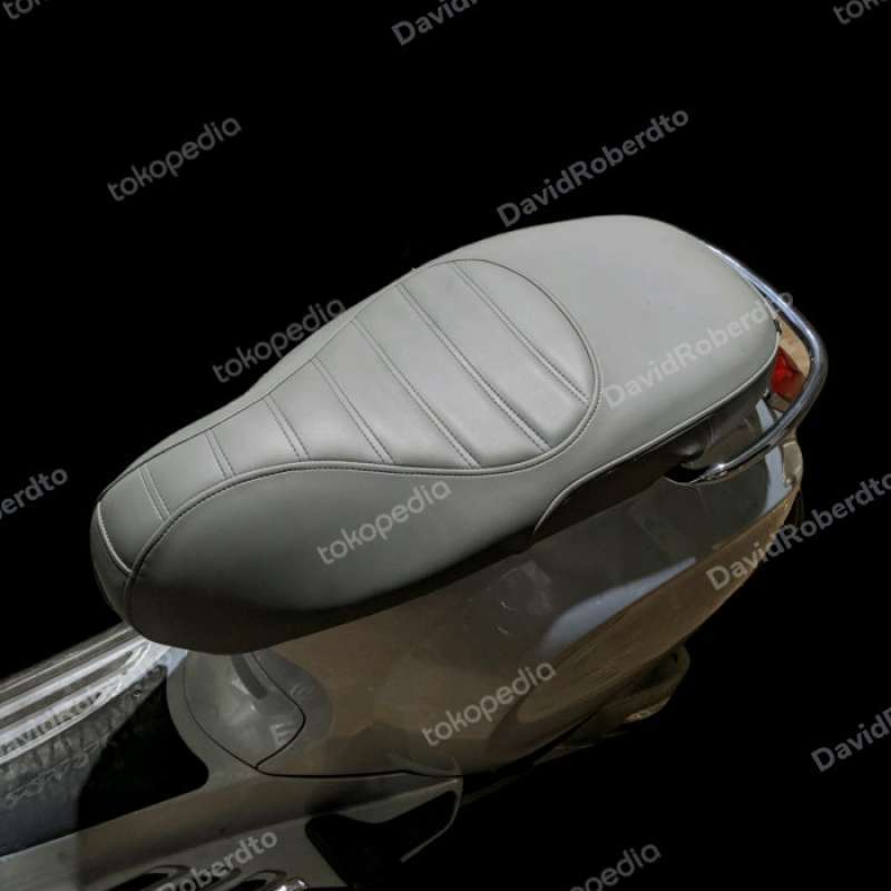 Promo Kulit Jok Vespa Sprint Primavera Mbtech Premium Carera Grey ...