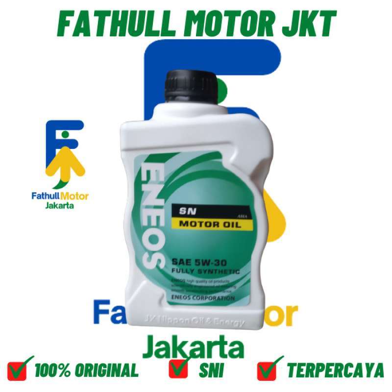 Promo Oli Mesin Mobil 1L - ENEOS Motor Oil SAE 5W-30 SN Diskon 23% di Seller Zacko Store ...