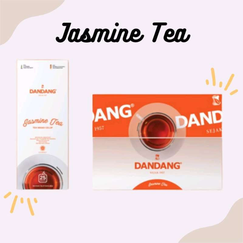 Jual Teh Dandang Jasmine - Teh Celup Cap Dandang Jasmine 25 pcs di ...