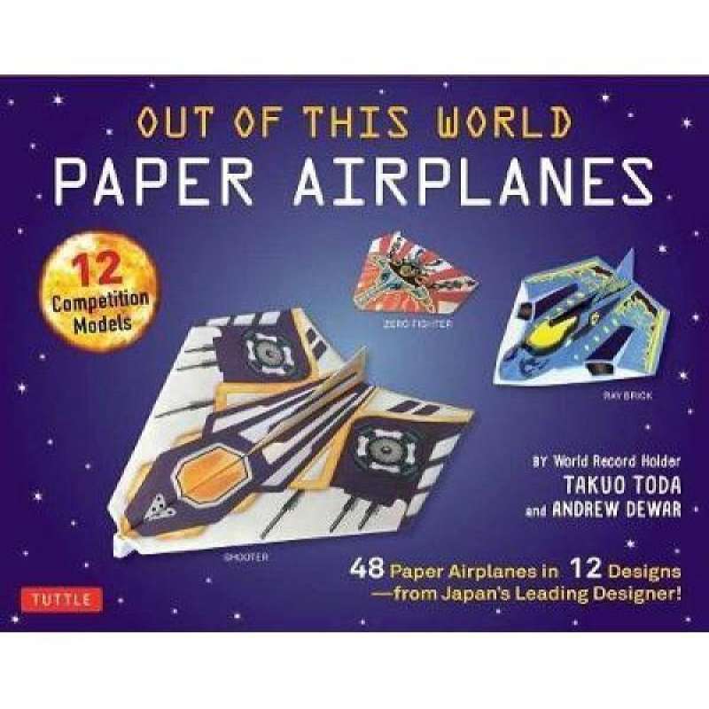 Jual Out Of This World Paper Airplanes Kit : 48 Paper Airpl ...