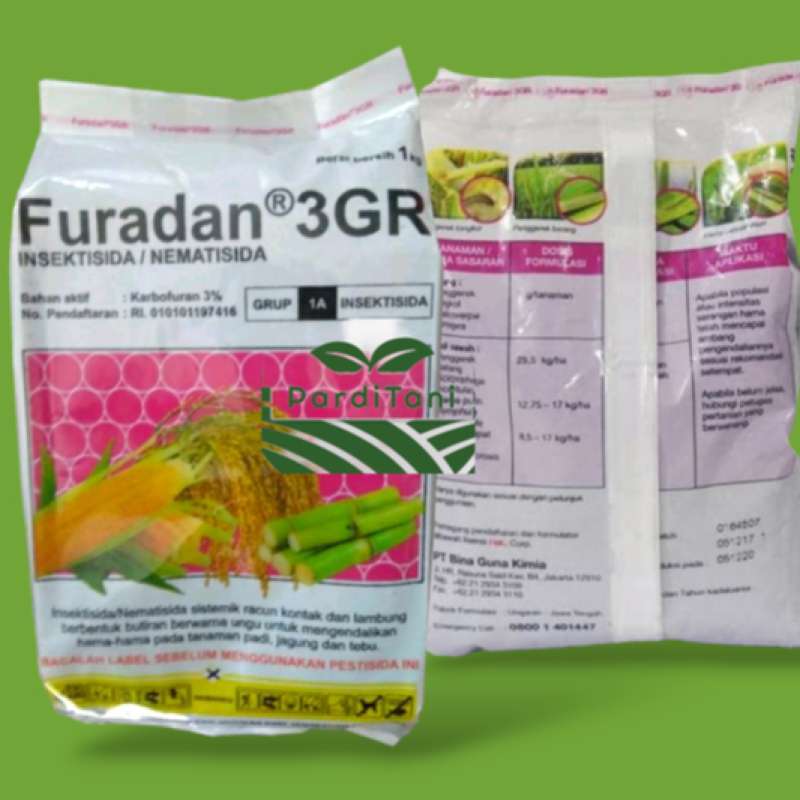 Jual Insektisida Furadan 3gr Isi 1kg Di Seller Pardi Tani ...