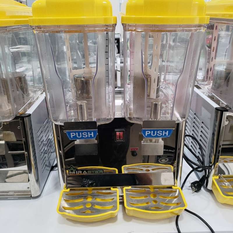 Promo Mesin Juice Dispenser 2 Tank Mixing / Steering Diskon 23% di ...