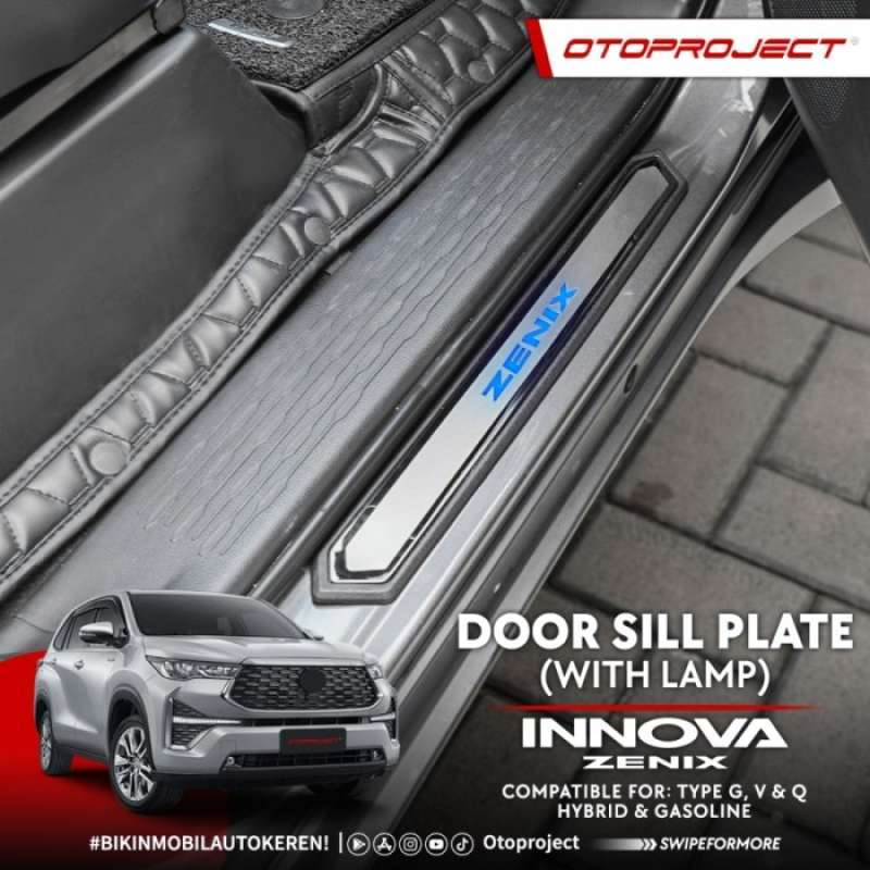 Jual Sale Door Sill Plate Innova Zenix 2022 - 2023 Ori Design ...