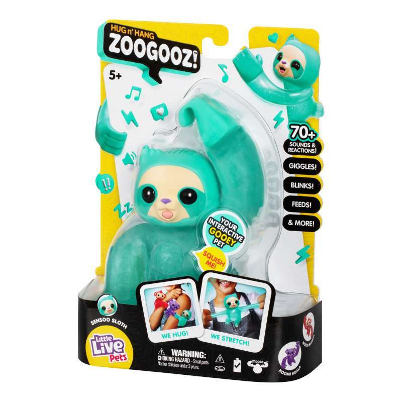 Promo Mainan Interaktif Plush Squish Little Live Pets Hug N' Hang ...