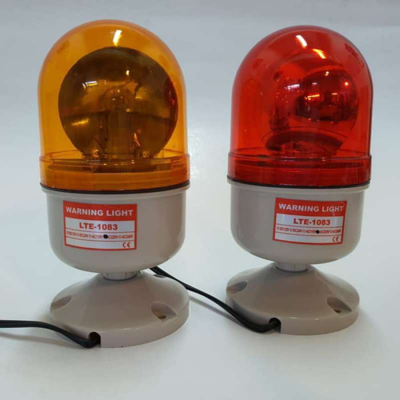 Promo Lampu Rotary Strobo 5 Watt 220V Rotary Warning Light LTE-1083 ...