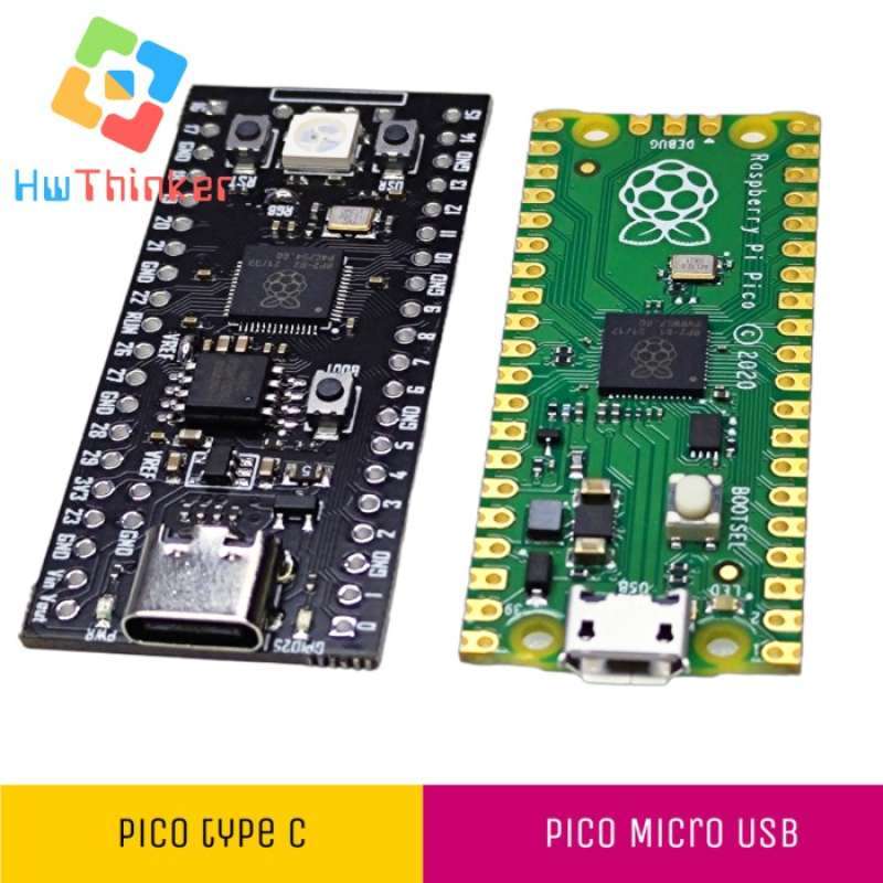 Promo Raspberry Pi Pico Rp2040 Rp 2040 Arm Microcontroller Board Micropython Terbaru Diskon 33% ...