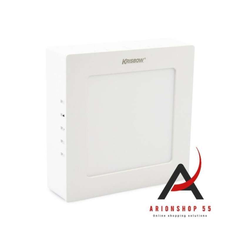 Promo Krisbow Lampu Downlight Persegi Led 12w 800 Lm - Cool Daylight ...