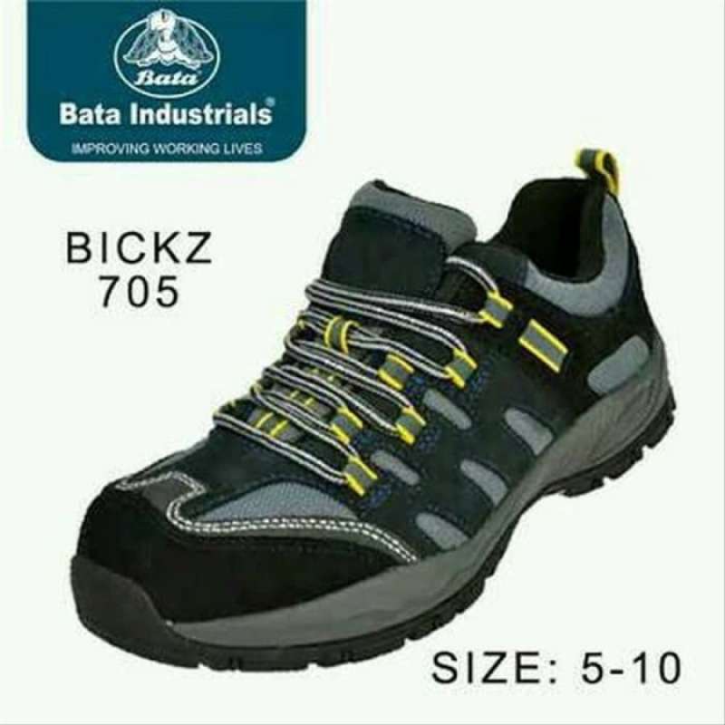 Promo Sepatu Bata Industrial Bickz 705 Safety Shoes Steel Toecap Diskon ...