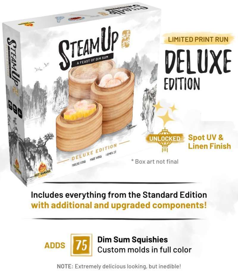 Jual Steam Up A Feast of Dim Sum Deluxe Board Game Kickstarter Edition di Seller Monopolis Board ...
