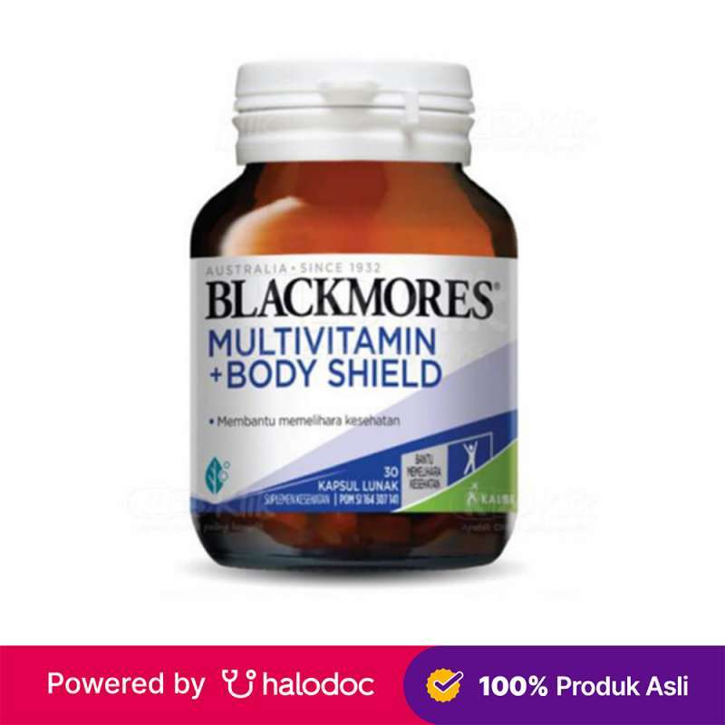 Jual Blackmores Multivitamin + Body Shield / Bio Ace Excell 30 Kapsul ...
