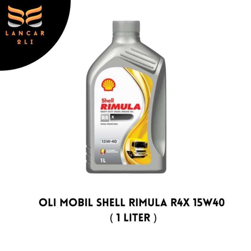 Jual Oli Mobil Shell Rimula R4x 15w40 1 Liter Di Seller Lancar Oli ...