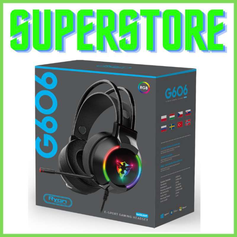 Jual Headset Gaming G606 7.1 Surround Sound Wired Rgb Di Seller ...