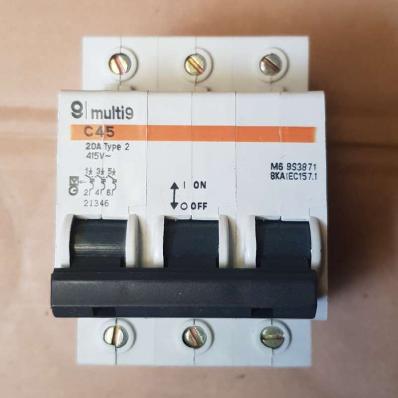 Jual Mcb 45 Ampere 3 Phase Original Murah - Harga Diskon Juli 2024 ...