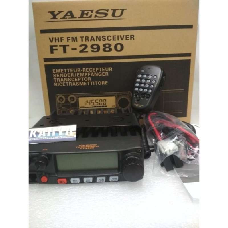 Promo Yaesu Ft-2980 Vhf Band 80Watt Baru Diskon 4% di Seller Tubruks - Kapuk, Kota Jakarta Barat ...