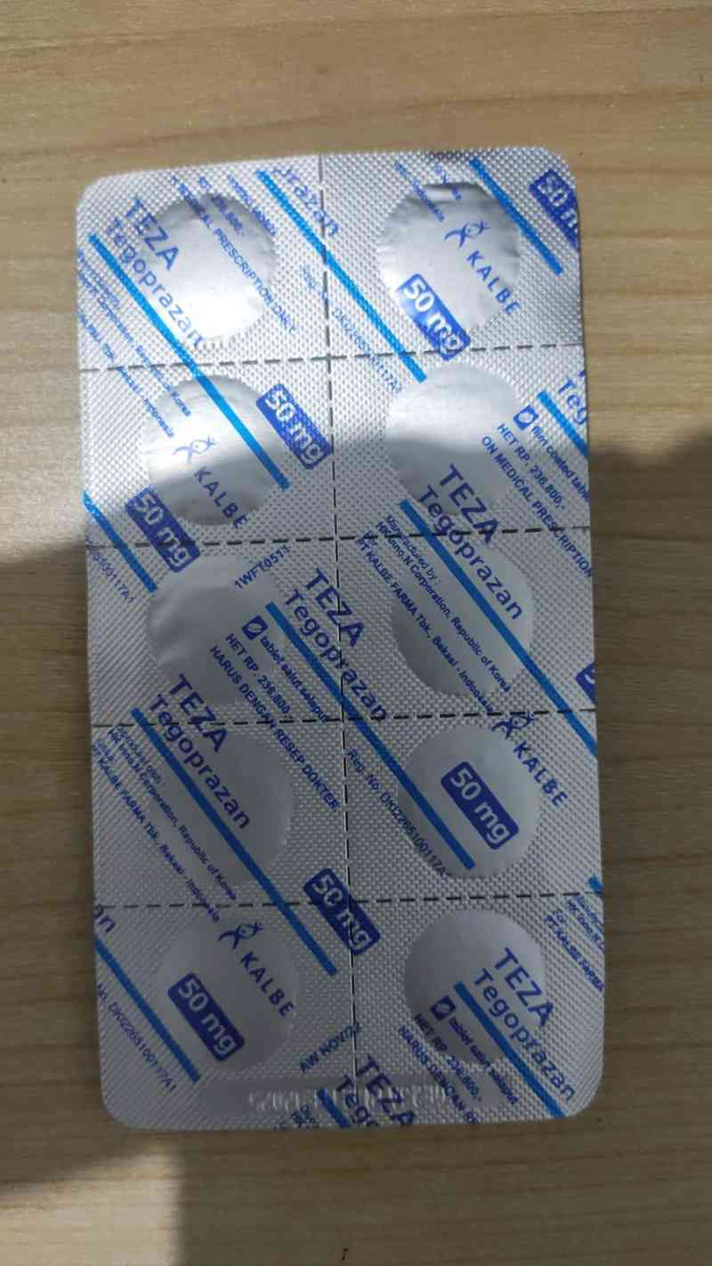 Jual Teza 50mg Per Strip Isi 10 Tablet Di Seller Apotek Najeeb Farma ...