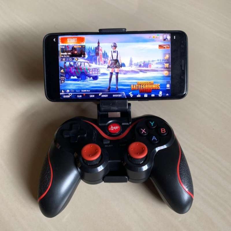 Promo Stik Hp Android X3 Wireless + Brackets/gamepad Bluetooth ...