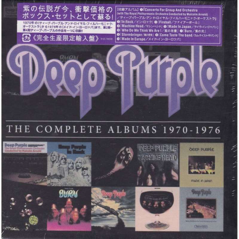 Promo Deep Purple - Complete Album 1970-1976 Boxset Diskon 23% Di ...