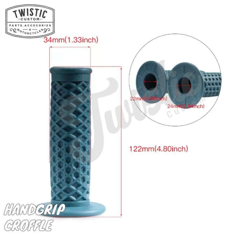 Promo Handgrip Handle Grip Wajik Croffle Motor W175 XSR Benelli Keeway ...