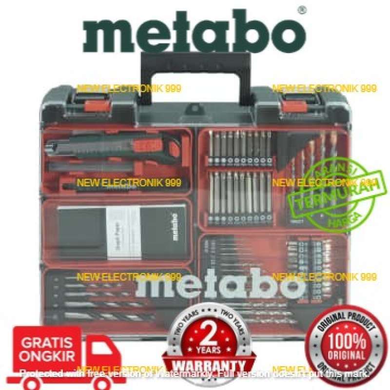 Promo Powerx Sb 12 Set Metabo Bor Cordless Hammer Drill Diskon 23% Di ...