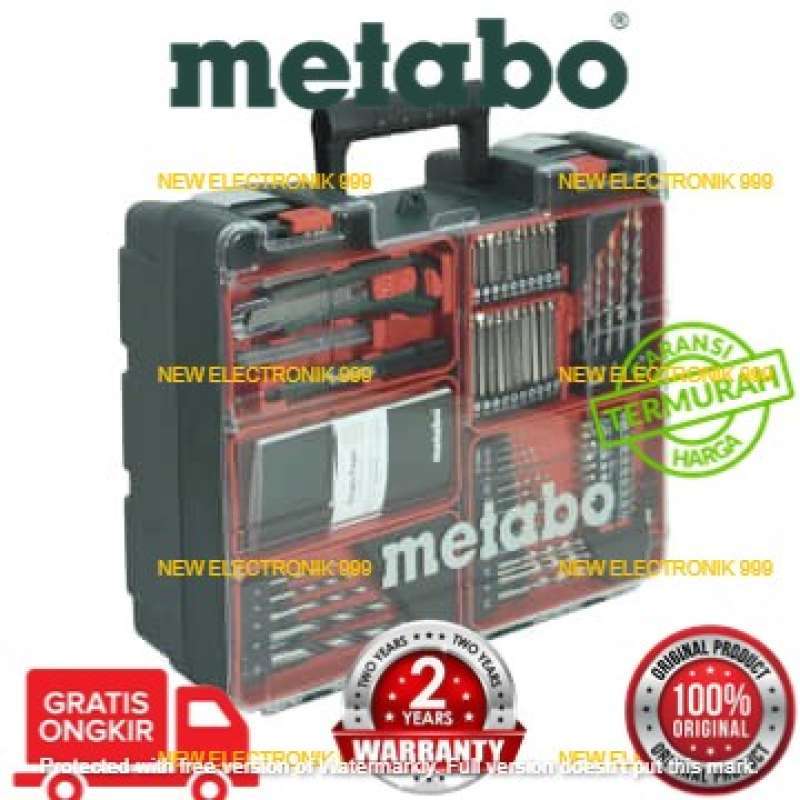 Promo Powerx Sb 12 Set Metabo Bor Cordless Hammer Drill Diskon 23% Di ...