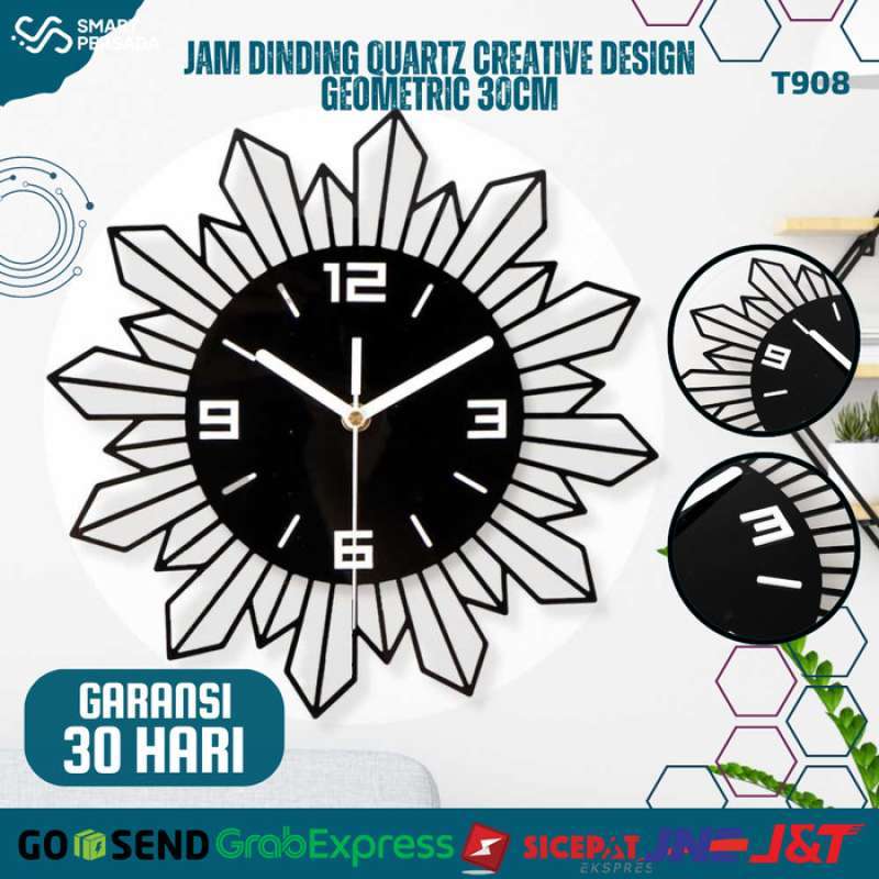 Promo Promo Terbatas !!!!! Jam Dinding Unik Minimalis Dekorasi Hiasan ...