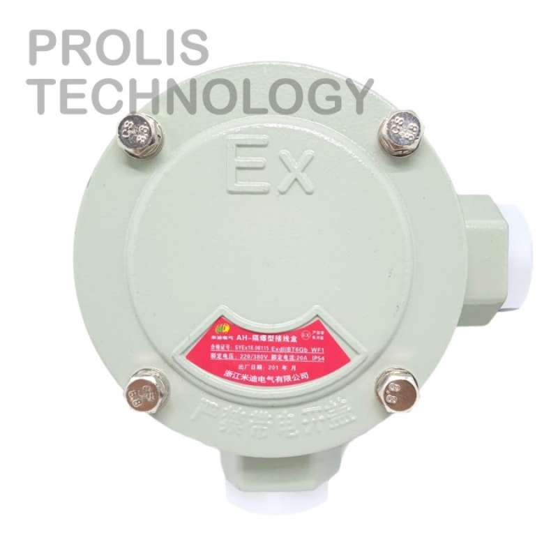 Promo Explosion Proof Junction Box/ Round Box 1 Dn25 - 2 Way Diskon 23% ...