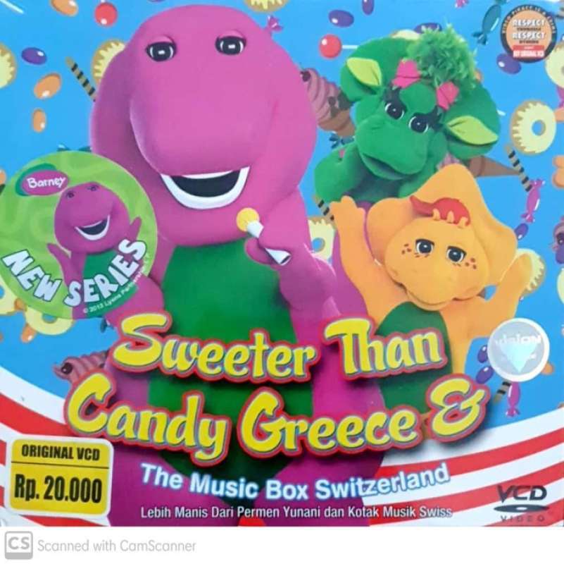 Promo Barney Sweeter Than Candy Greece | Vcd Diskon 23% Di Seller Guaza ...