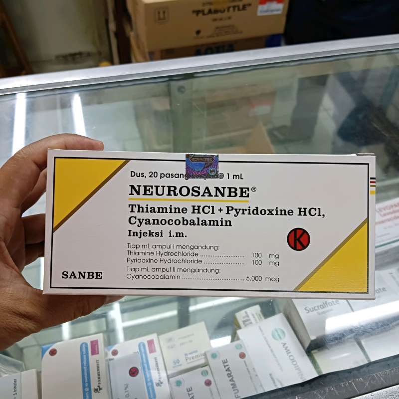 Jual Original Neurosanbe Injeksi / Box Di Seller Apotik Sehat Berkah ...