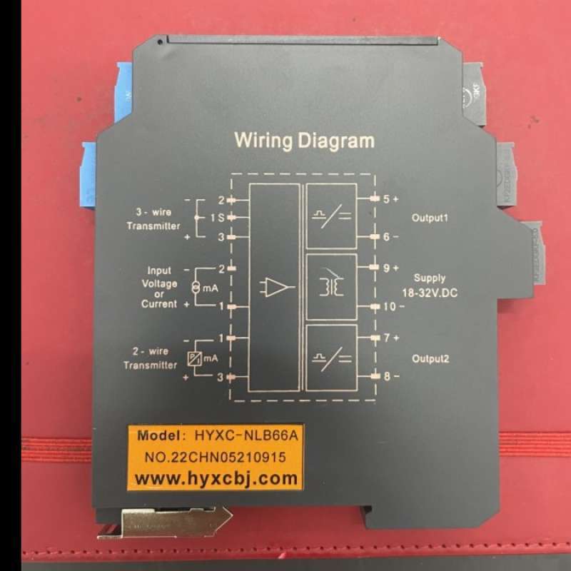 Promo Signal Isolator Converter 1 input 0-10V - 2 Output 0-10V 24V DC ...
