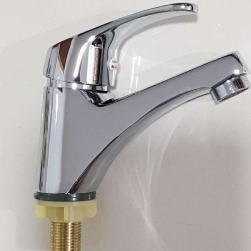 Promo kran cuci tangan wastafel model toto push up body besar 1/2 ...