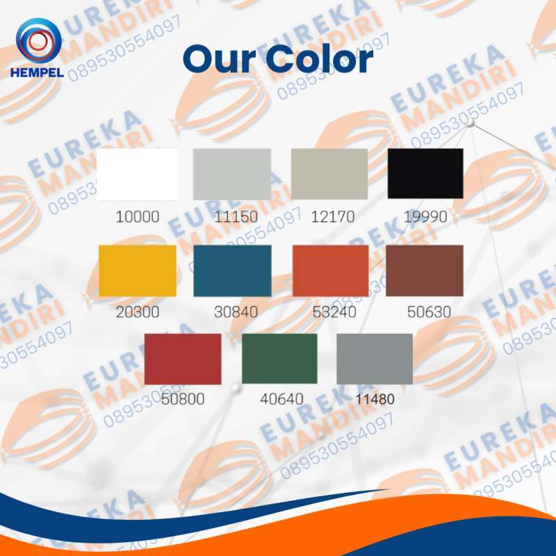 Jual Cat Anti Karat Dan Hempel Hempadur Mastic 45881 - 5 Liter 11480 ...