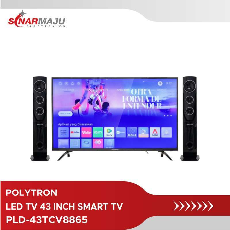 TV Polytron 43 Inch LED - Harga Terbaru Juni 2024 & Gratis Ongkir | Blibli