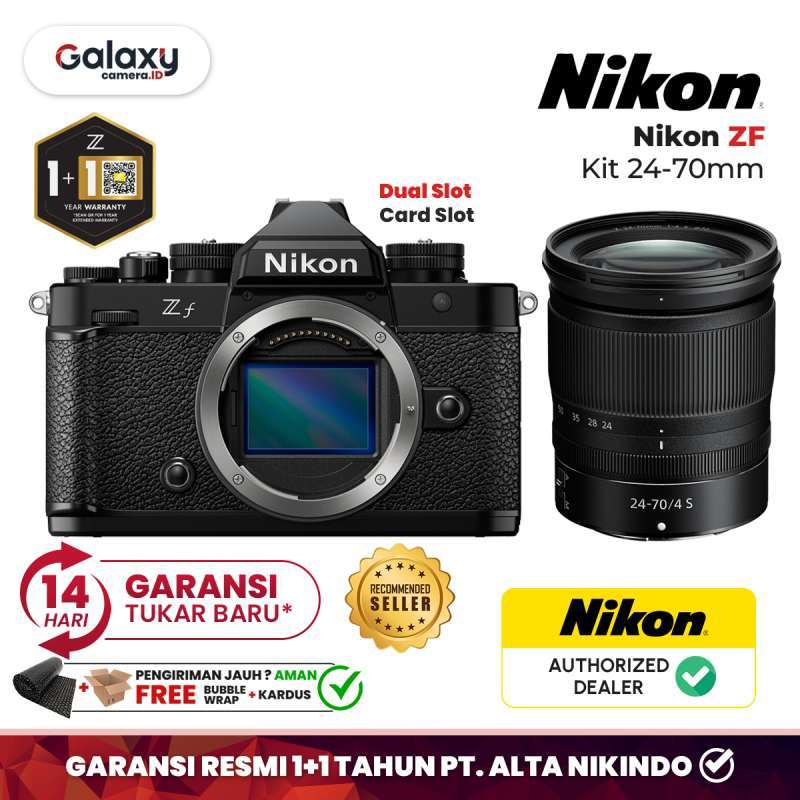 Jual Nikon ZF Kit 24-70mm Kamera Mirrorless Z F Camera ZF Garansi Resmi ...