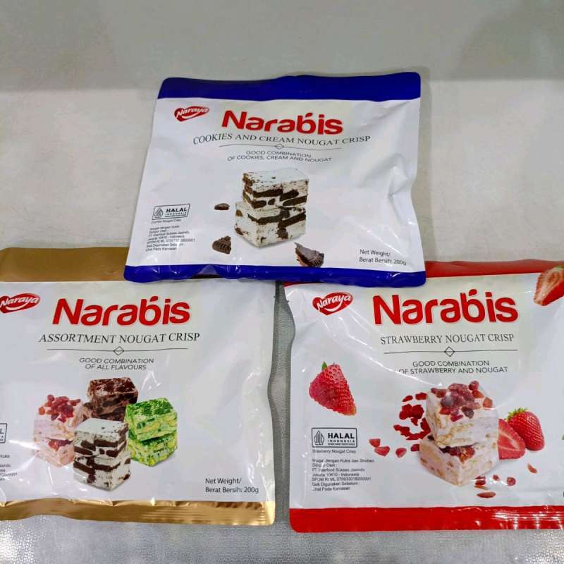 Jual Narabis - Assortment Nougat Crisp Di Seller King Durian 84 ...