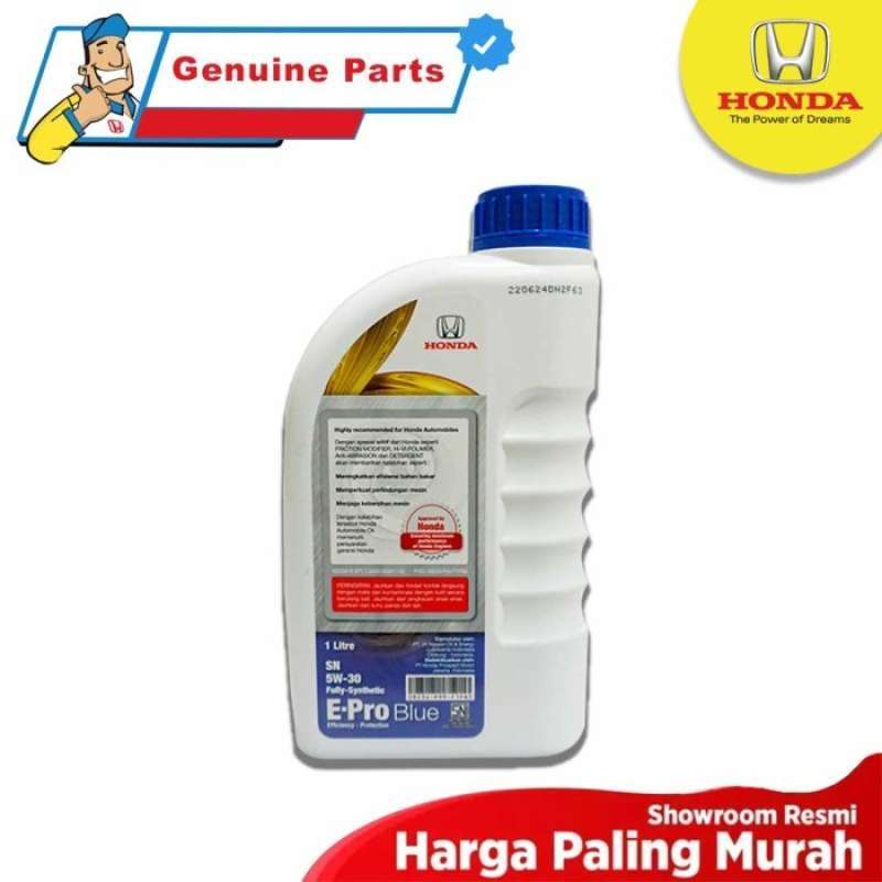 Jual Oli Mesin Mobil Honda E-pro Blue 5w-30 Isi 4 Liter 08234p99f1nn9 ...