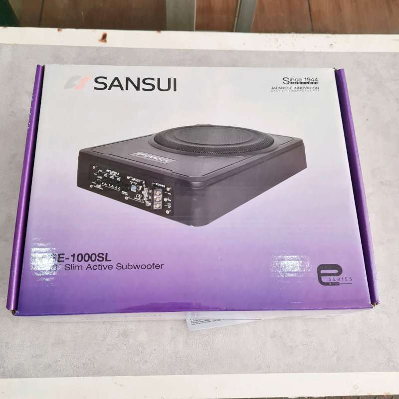 Jual Subwoofer Aktif 10 Sansui SE 1000 Sl 800 W Max Sub Woofer Kolong ...