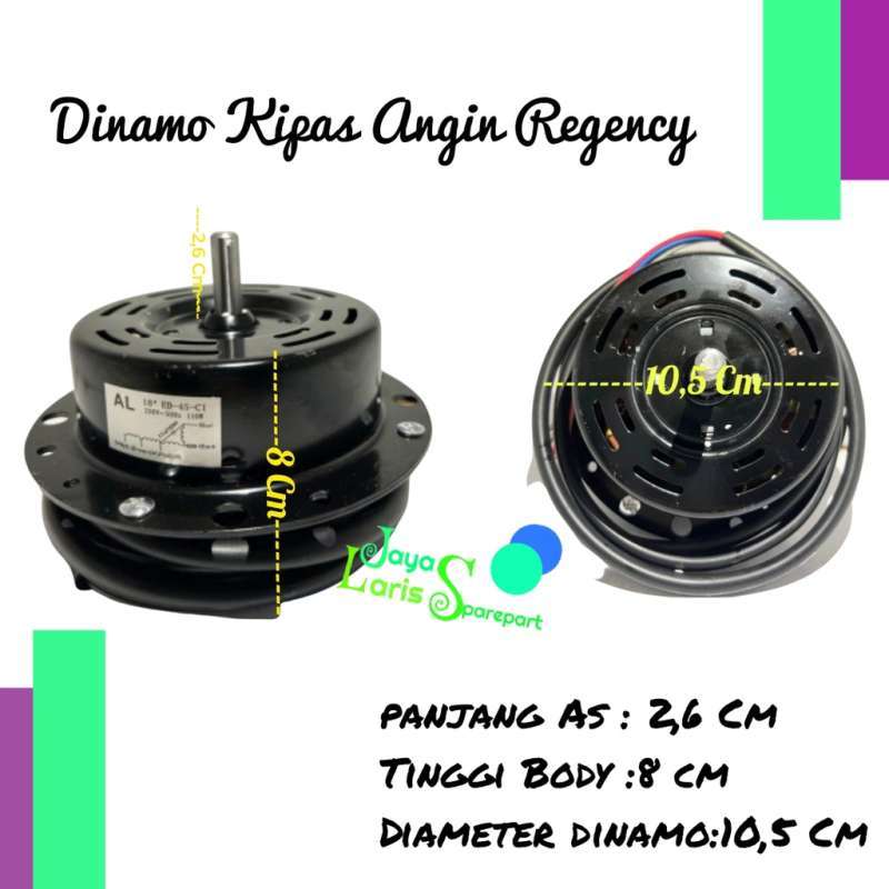 Jual Dinamo Motor Kipas Angin Regency Tornado 14161820 Inch Terbaru Di ...