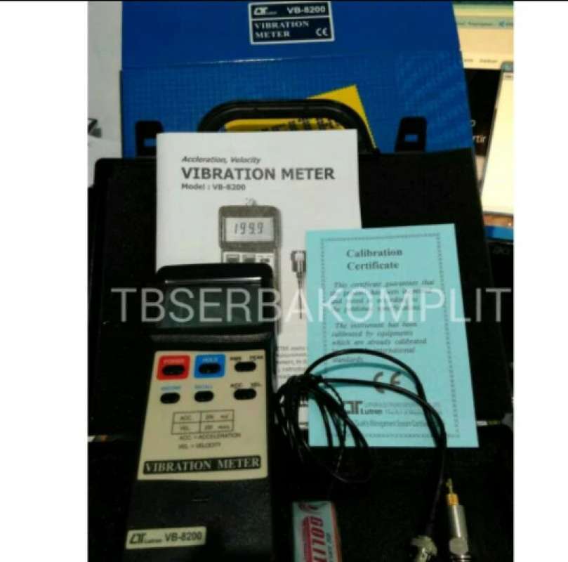 Promo Lutron Vb 8200 Vibration Meter Alat Ukur Getaran Getar Asli