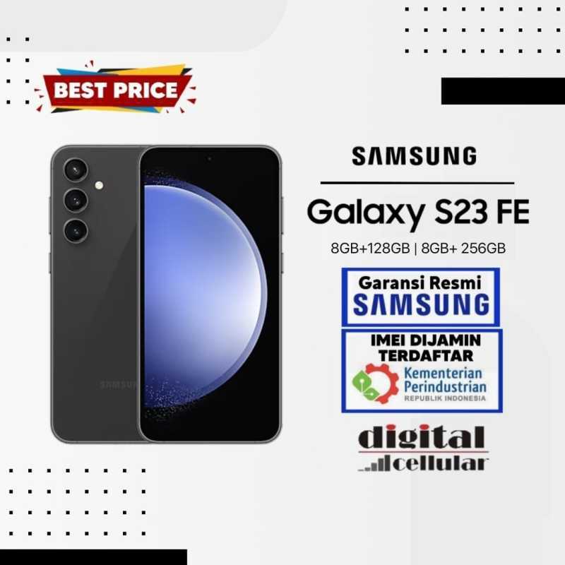 Promo Samsung Galaxy S23 FE 128GB 256GB Garansi Resmi Diskon 11% di Seller Digital Cellular ...