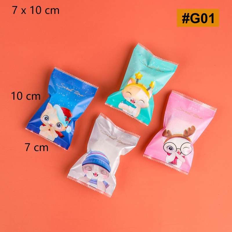 Jual aiGooTan - (ISI 10) PLASTIK NASTAR 7 x 10 CM - Kantong Kemasan ...