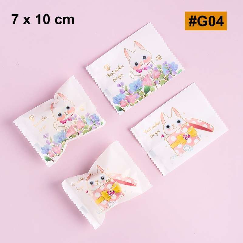 Jual aiGooTan - (ISI 10) PLASTIK NASTAR 7 x 10 CM - Kantong Kemasan ...