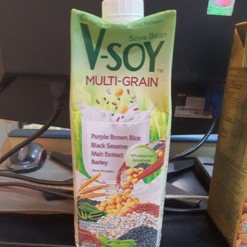 Jual V-Soy Multi-Grain Soya Bean 200 ml - Multi Grain di Seller ...