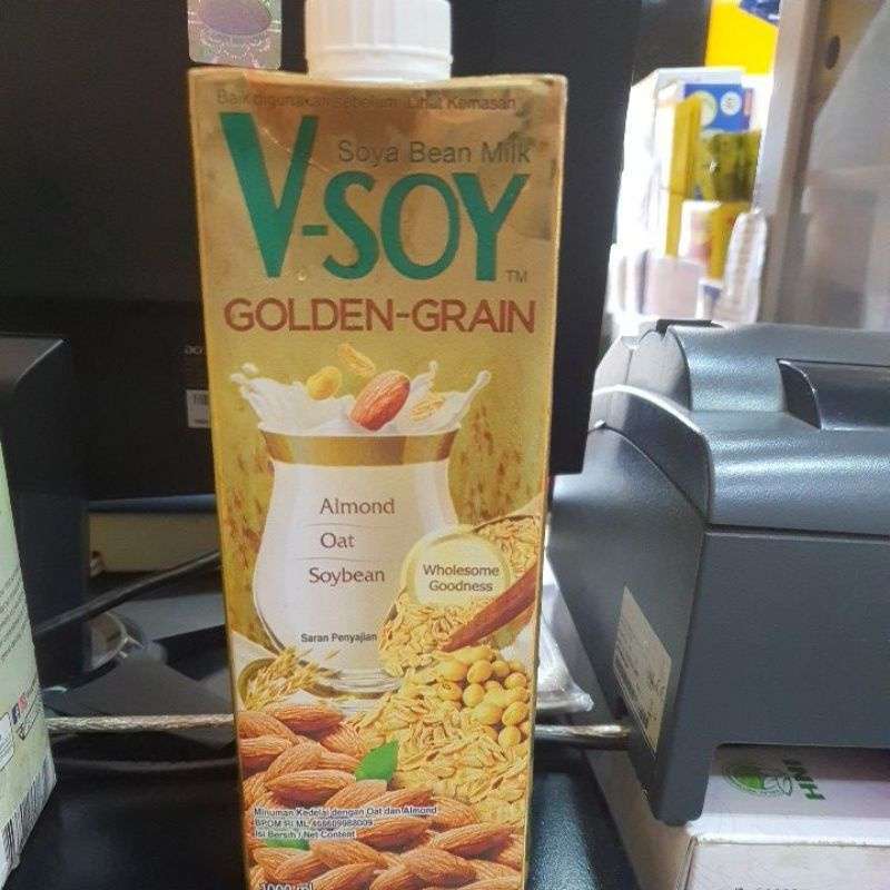 Jual V-Soy Multi-Grain Soya Bean 200 ml - Golden Grain di Seller ...