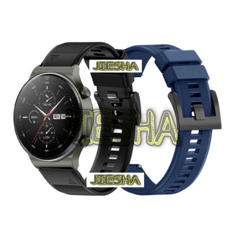 Promo Strap Tali Jam Black Buckle Huawei Watch Gt 2 Pro Gt2 Fenix Band ...